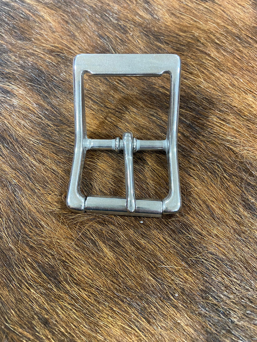 #150 Stainless Steel Center Bar Roller Buckle – Panhandle Leather Co.
