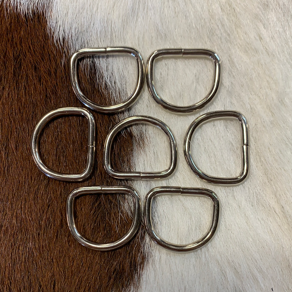 #563 Split D-Rings – Panhandle Leather Co.